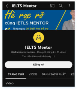 Về Chúng Tôi- IELTS Mentor