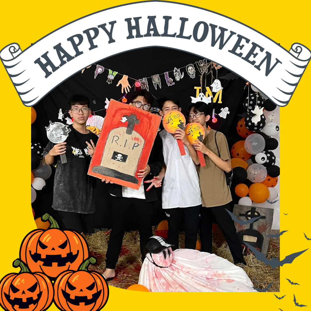 Đón lễ hội Halloween vui tưng bừng cùng IELTS Mentor