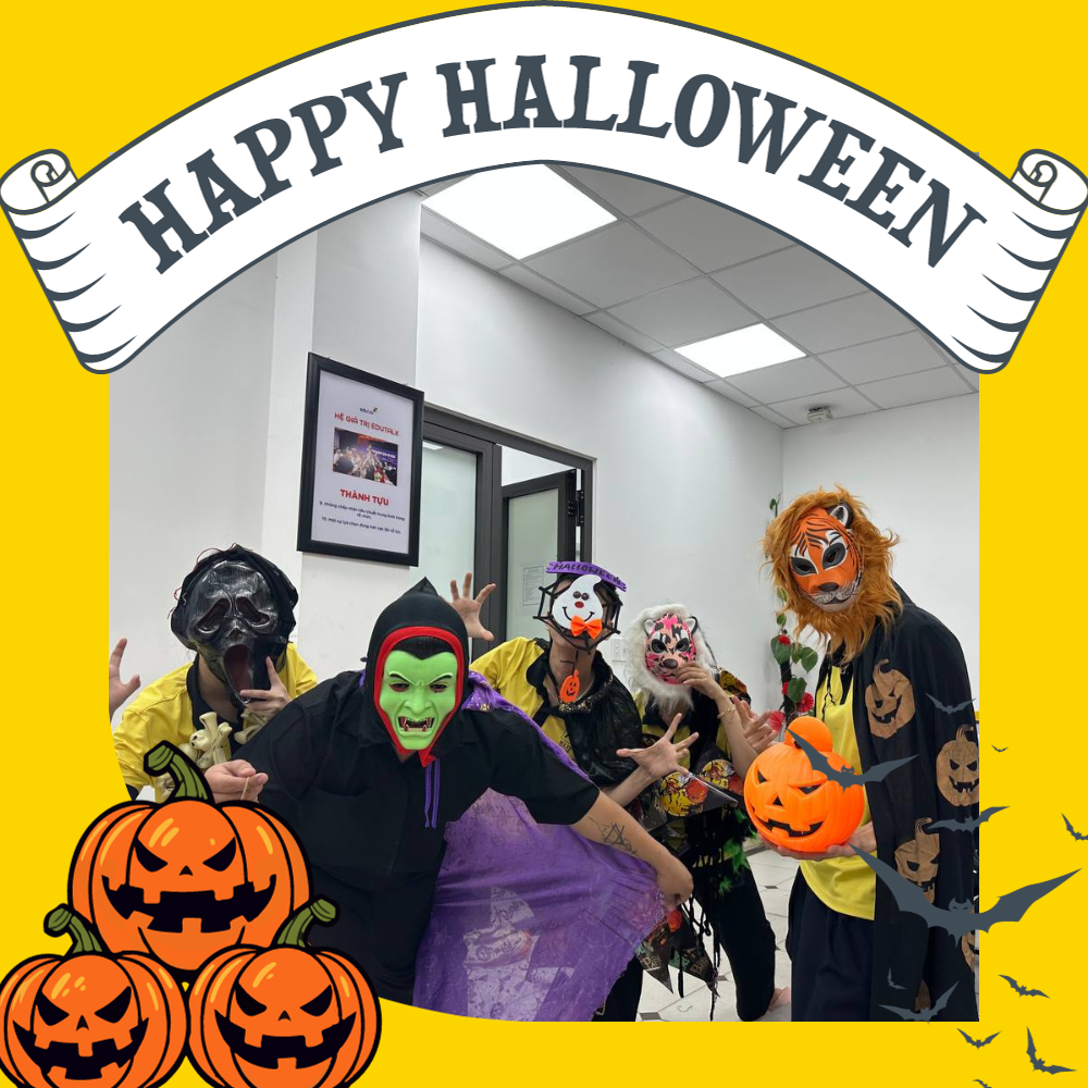 Đón lễ hội Halloween vui tưng bừng cùng IELTS Mentor